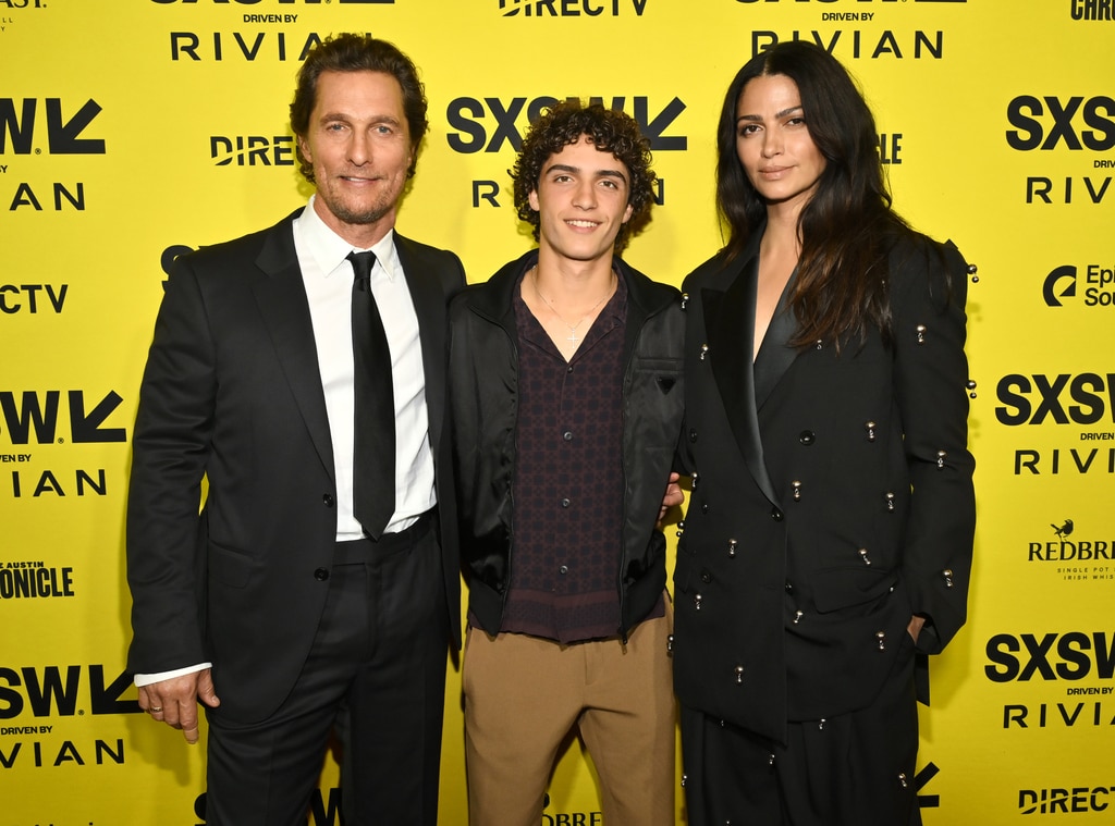 Matthew McConaughey's Son Levi Looks All Grown Up During Family Outing