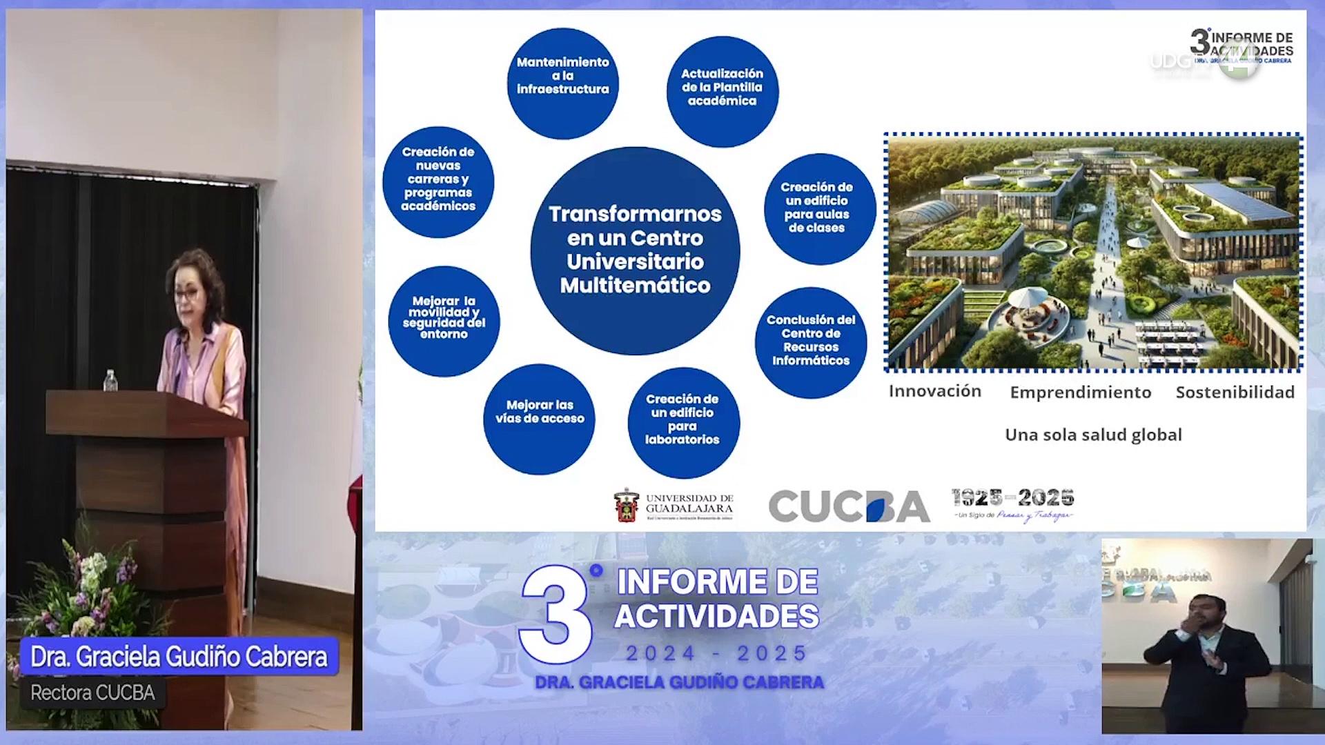 Becas, nuevos programas educativos y más investigadores, logos del ...