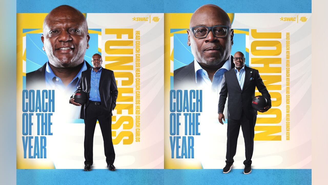 Southern’s Johnson, Funchess both named SWAC Coach of the Year