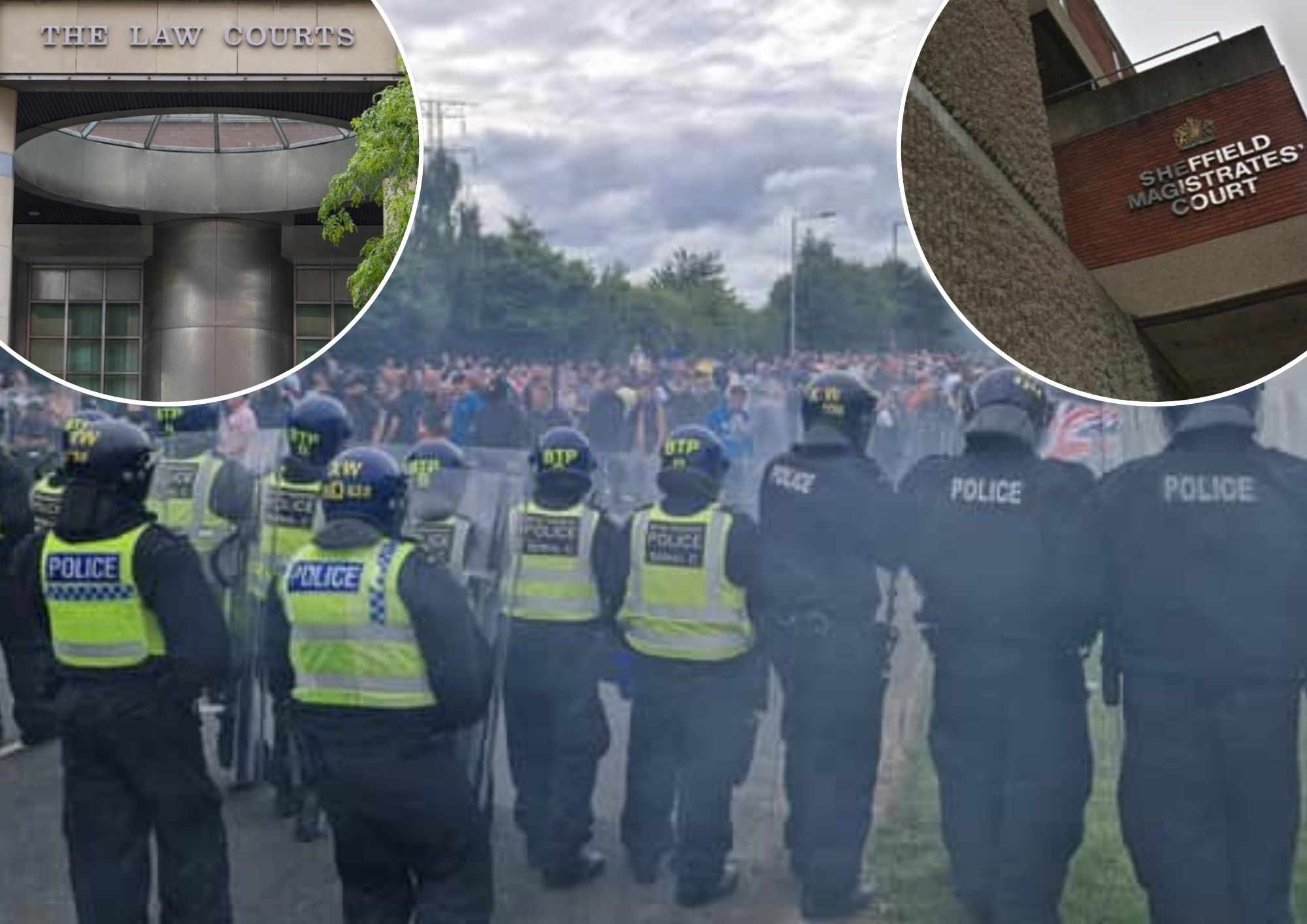 Number of people charged over Rotherham riot reaches 100 as police name ...