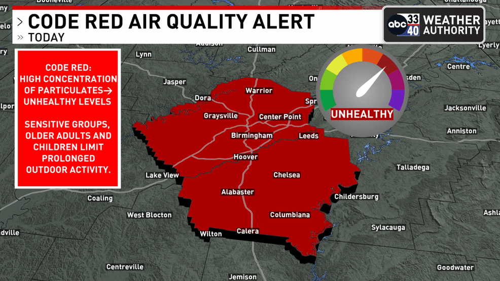 The Weather Authority: Air Quality Alert- Code Red