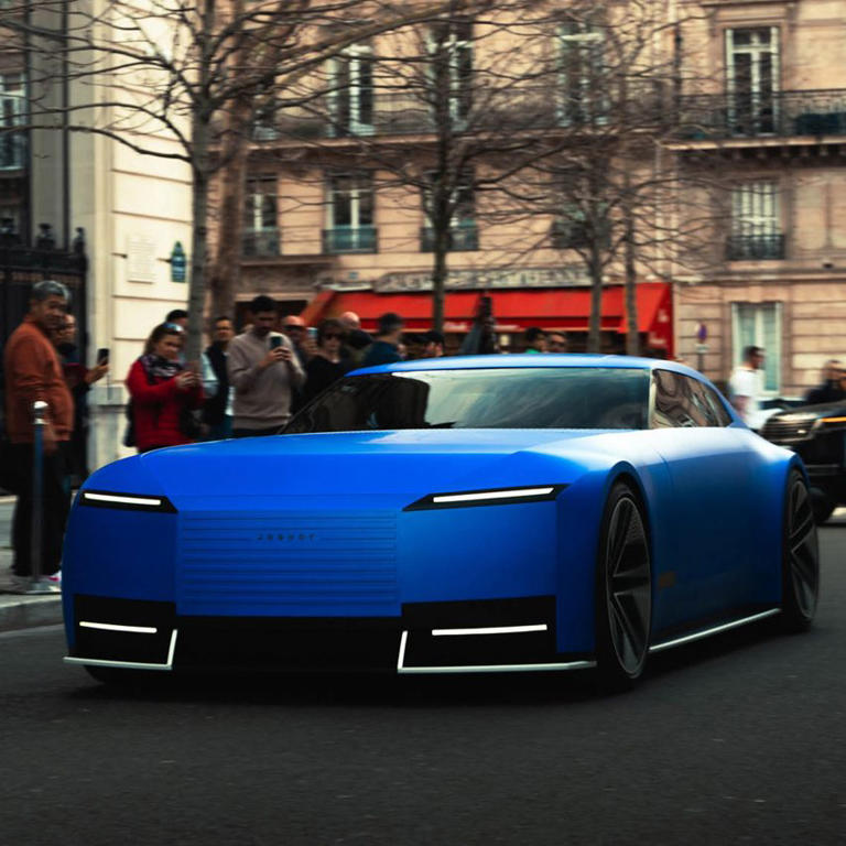 Jaguar's controversial Type 00 concept car spotted driving on the ...