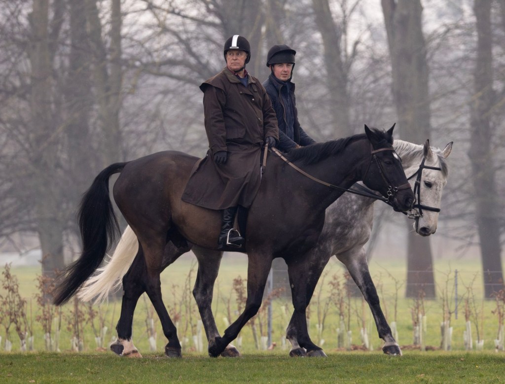 Prince Andrew appears downcast at Windsor Castle — just days after new ...
