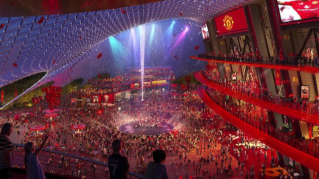 Lord Norman Foster unveils plans for Old Trafford regeneration project