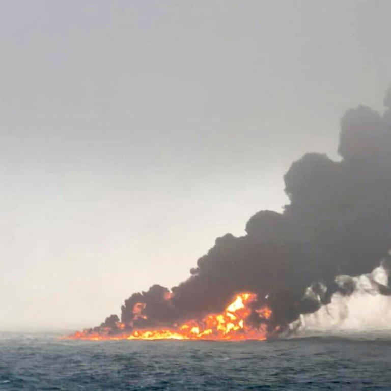 Crew member reveals harrowing details of fiery cargo ship crash off U.K.