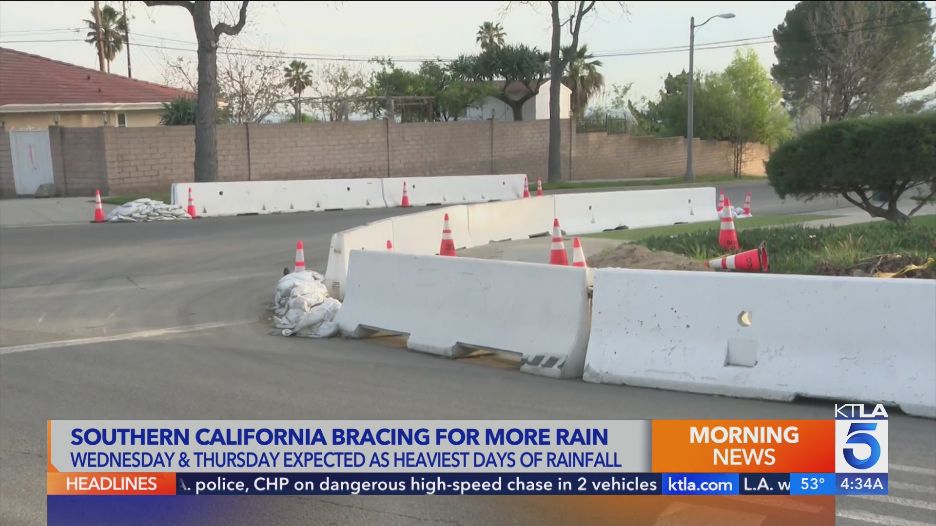 Southern California burn areas brace for more rain