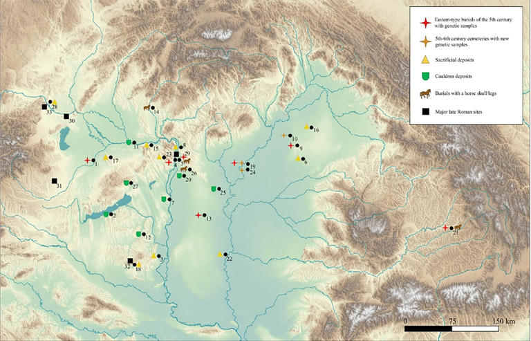 New genetic research reveals the origin of the Hun Empire