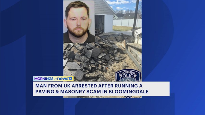 UK man arrested for running driveway paving scam in Bloomingdale