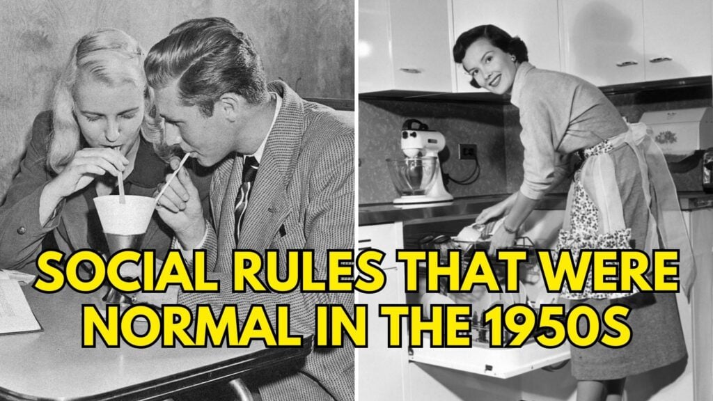 25 Social Rules That Were Normal in the 50s But Are Outdated Now