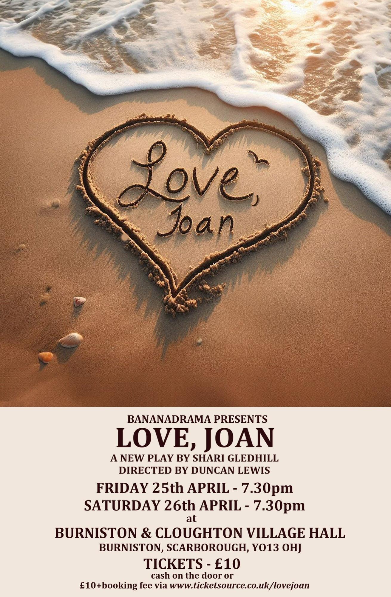 Scarborough playwright's full length Love, Joan to premiere at ...