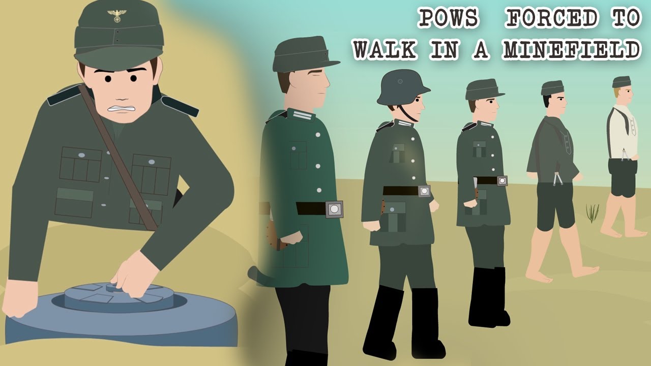 The German POWs Forced to walk in Minefields after WWII (Denmark, 1945-46)