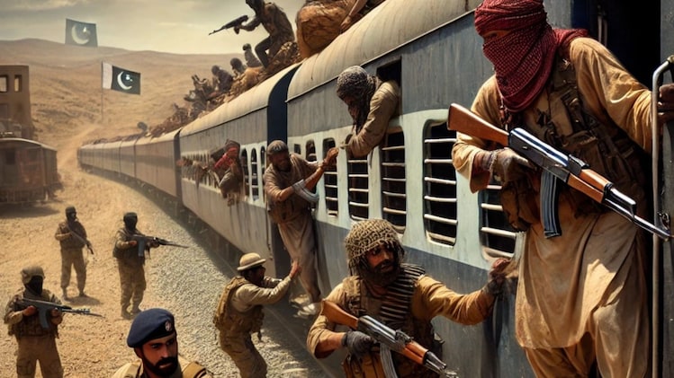 Train hijacked in Pakistan! Over 100 Pakistani forces in BLA custody ...