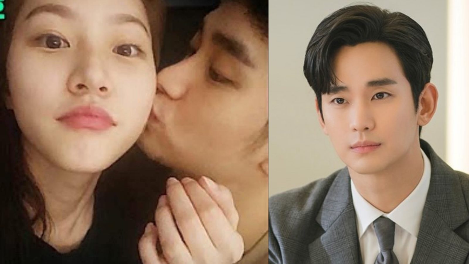 Ảnh Kim Soo Hyun hôn Kim Sae Ron gây sốc