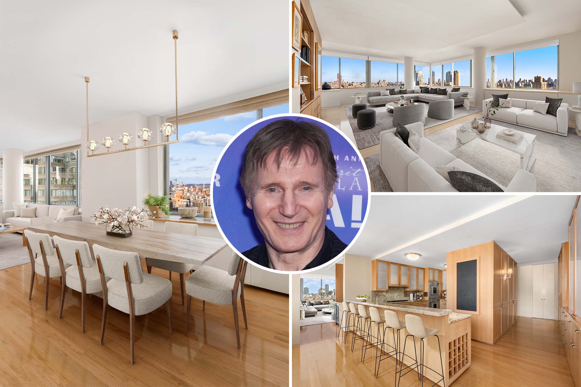 Liam Neeson looks to sell his longtime NYC home for $10.75M