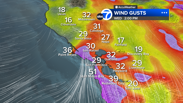 TIMELINE: Rain and wind are back with Level 2 storm as wet pattern begins