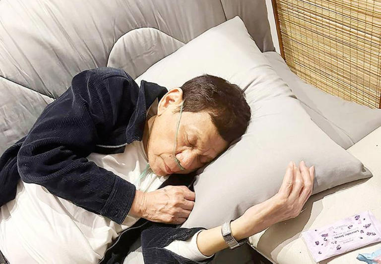 Duterte flown to ICC for trial