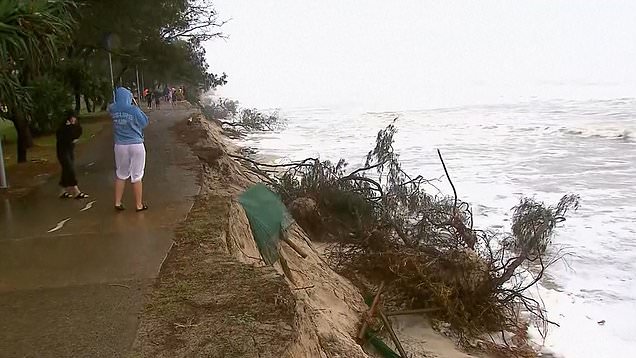 Australian beaches washed away after storm Alfred leave flooding in ...