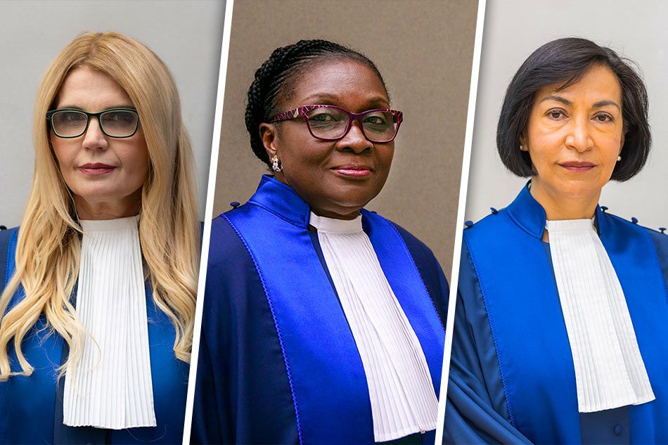 Who are the ICC judges who signed the warrant of arrest vs Duterte?