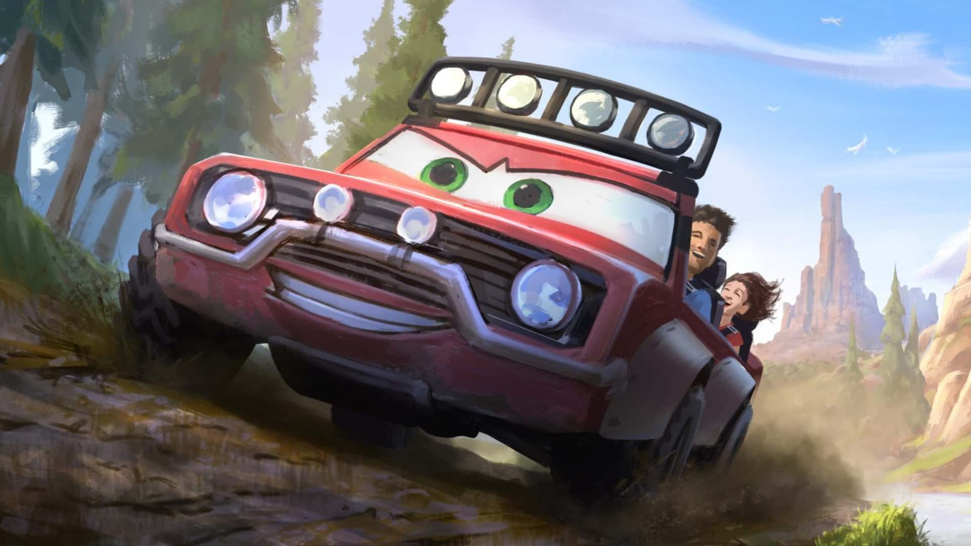 Disney World's New Cars Ride Looks Awesome