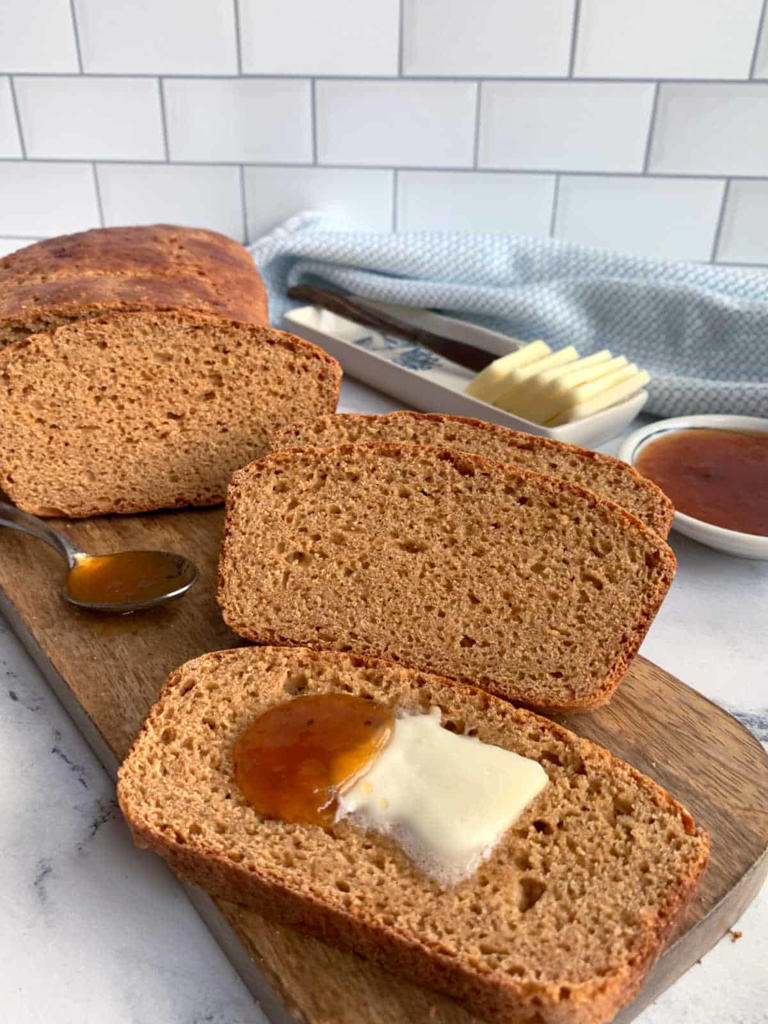 No-Knead Einkorn Flour Bread