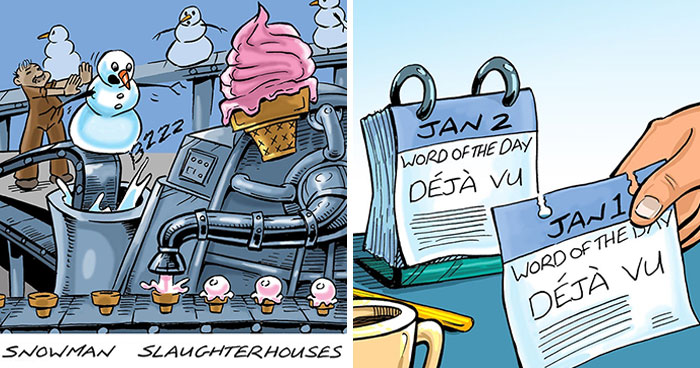 55 Single-Panel Comics That Are Humorous And Silly By Jeff Swenson