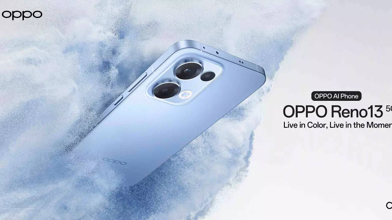 Oppo Reno 13 5G gets a new sky blue colour option for Holi