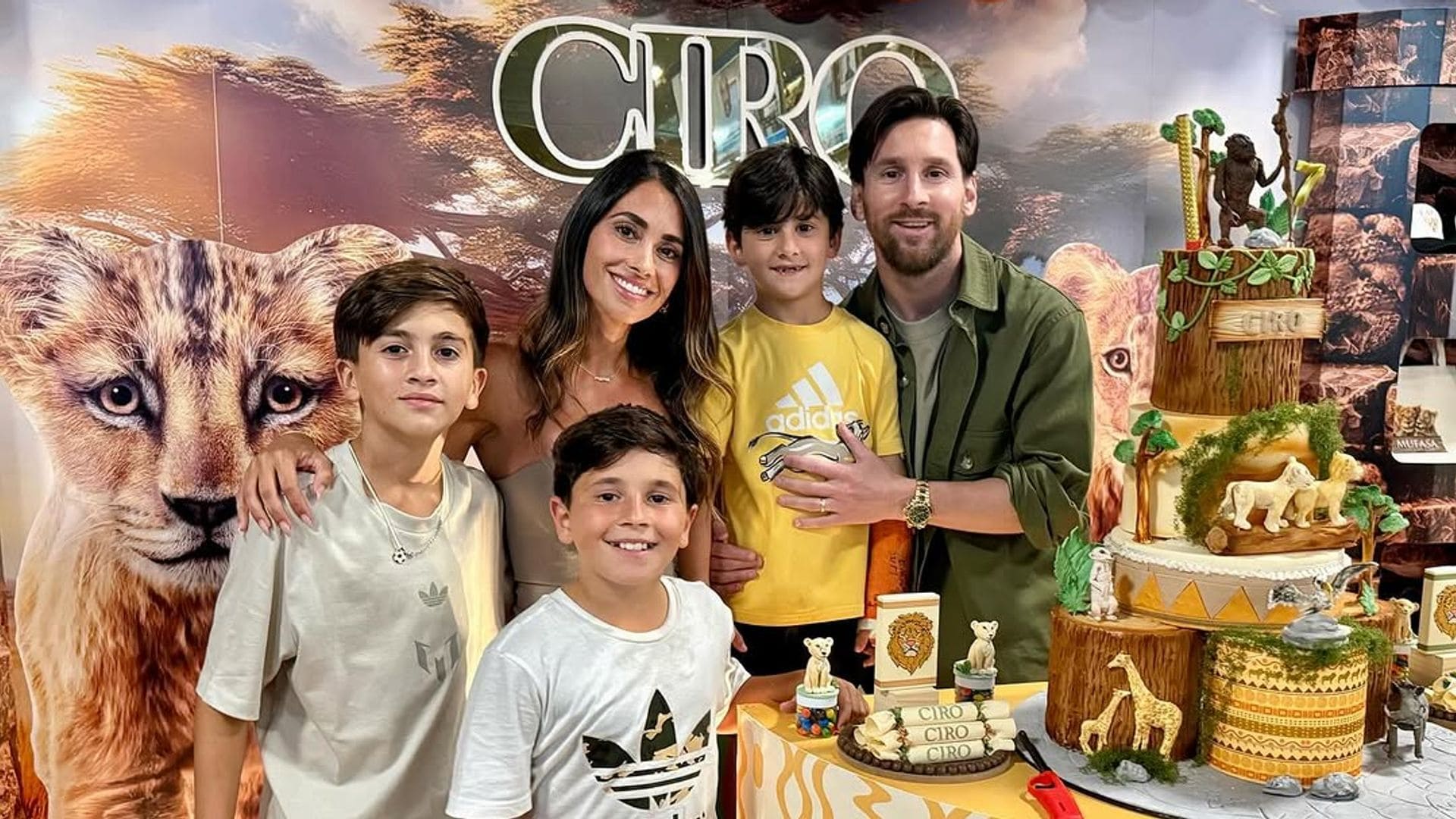 Así han celebrado Leo Messi y Antonela el cumpleaños de su hijo Ciro al ...