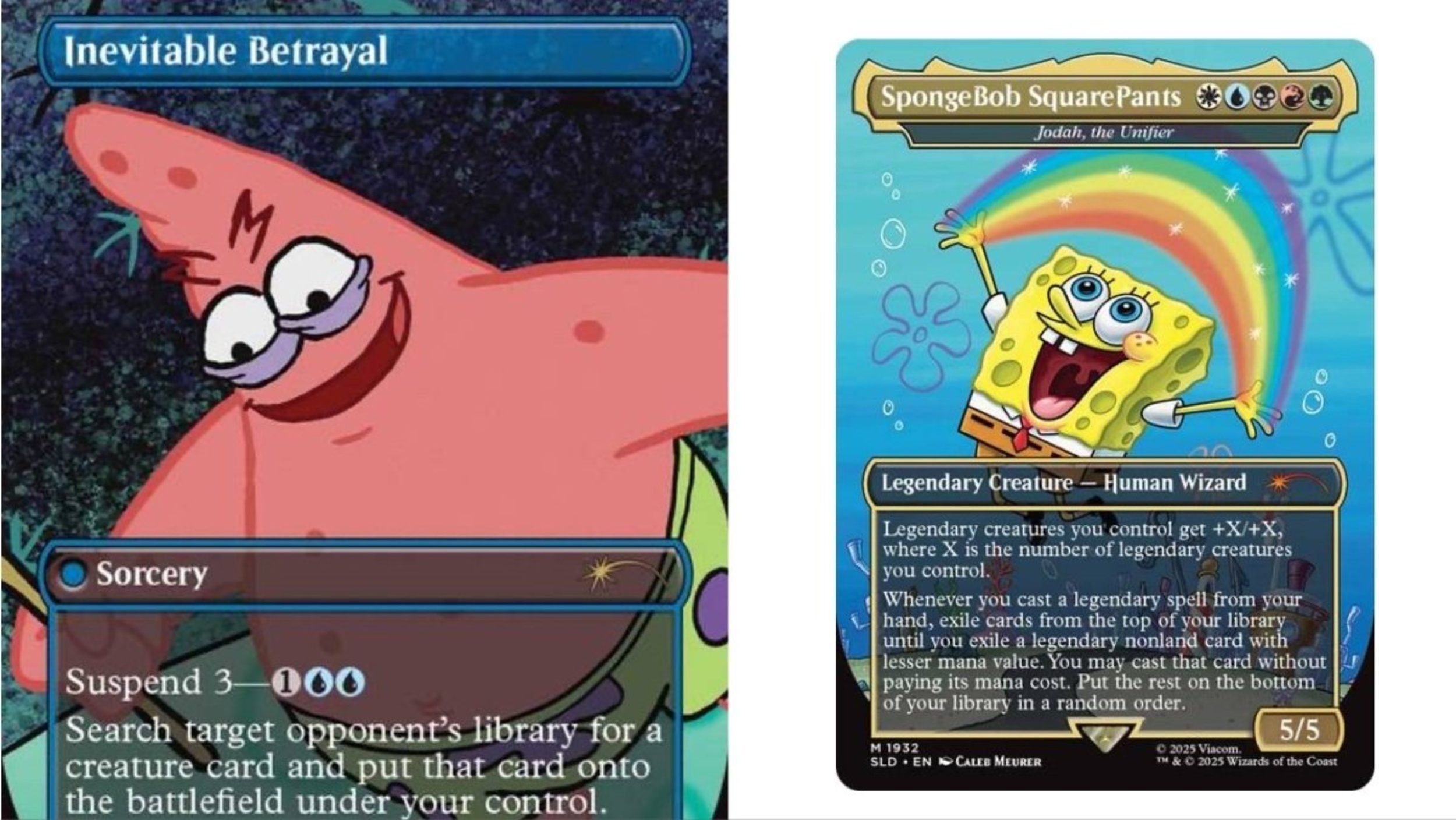 MAGIC: THE GATHERING’s SECRET LAIR Debuts New SPONGEBOB SQUAREPANTS ...