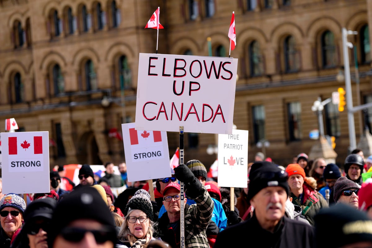Why are Canadians using ‘elbows up’ as a rallying cry against Trump?