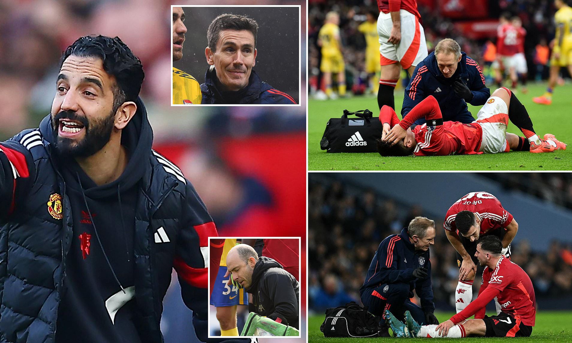 Man United's head of sports medicine and senior men's first-team doctor QUIT... but club sources ...