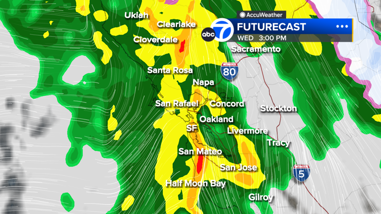 TIMELINE: Rain and wind are back with Level 2 storm as wet pattern begins