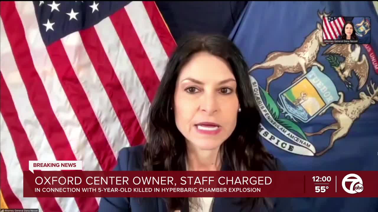 Oxford center owner, staff charged after 5-year-old dies in hyperbaric chamber explosion