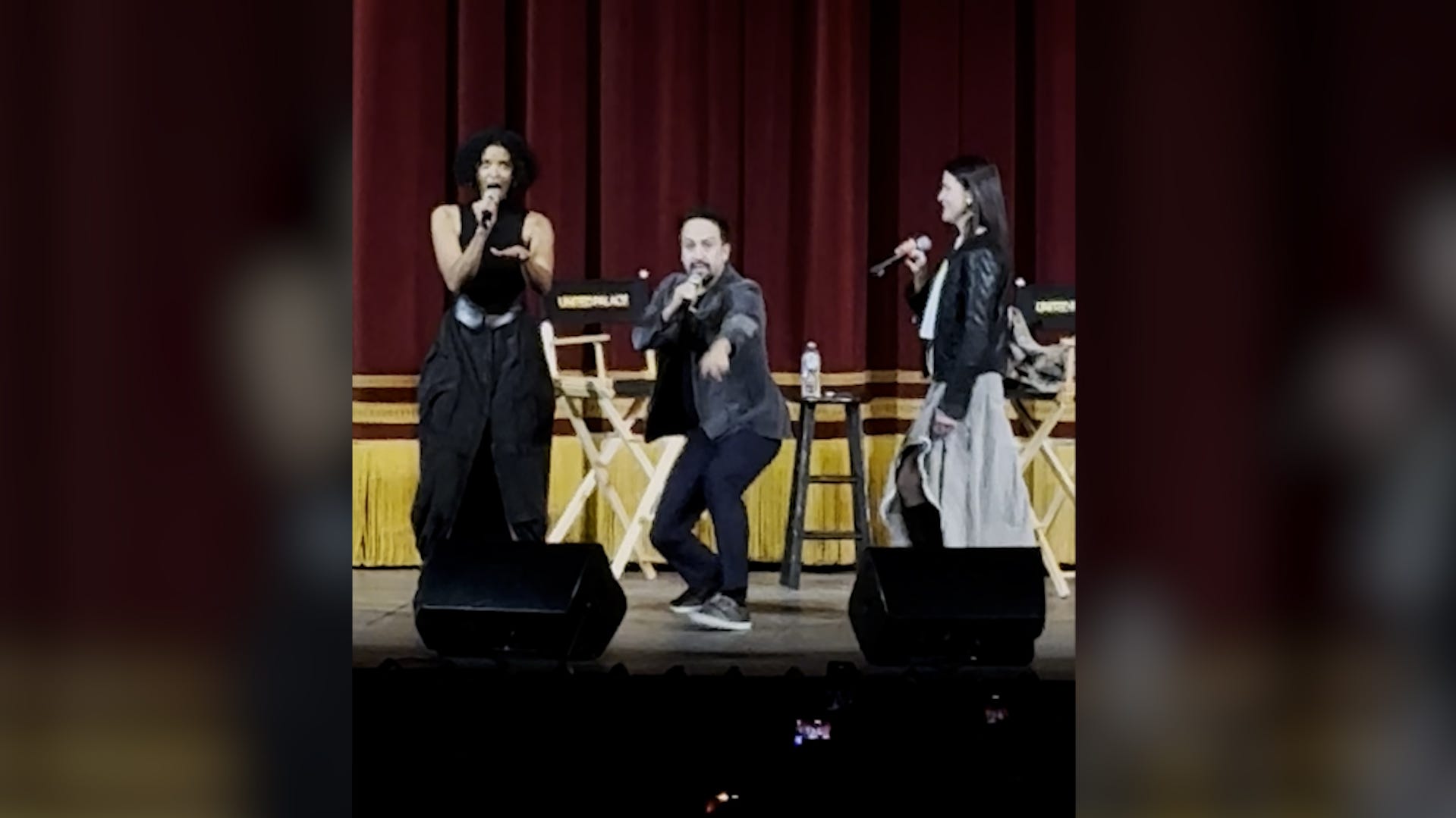 Lin-Manuel Miranda, Renée Elise Goldsberry, Phillipa Soo have mini ...