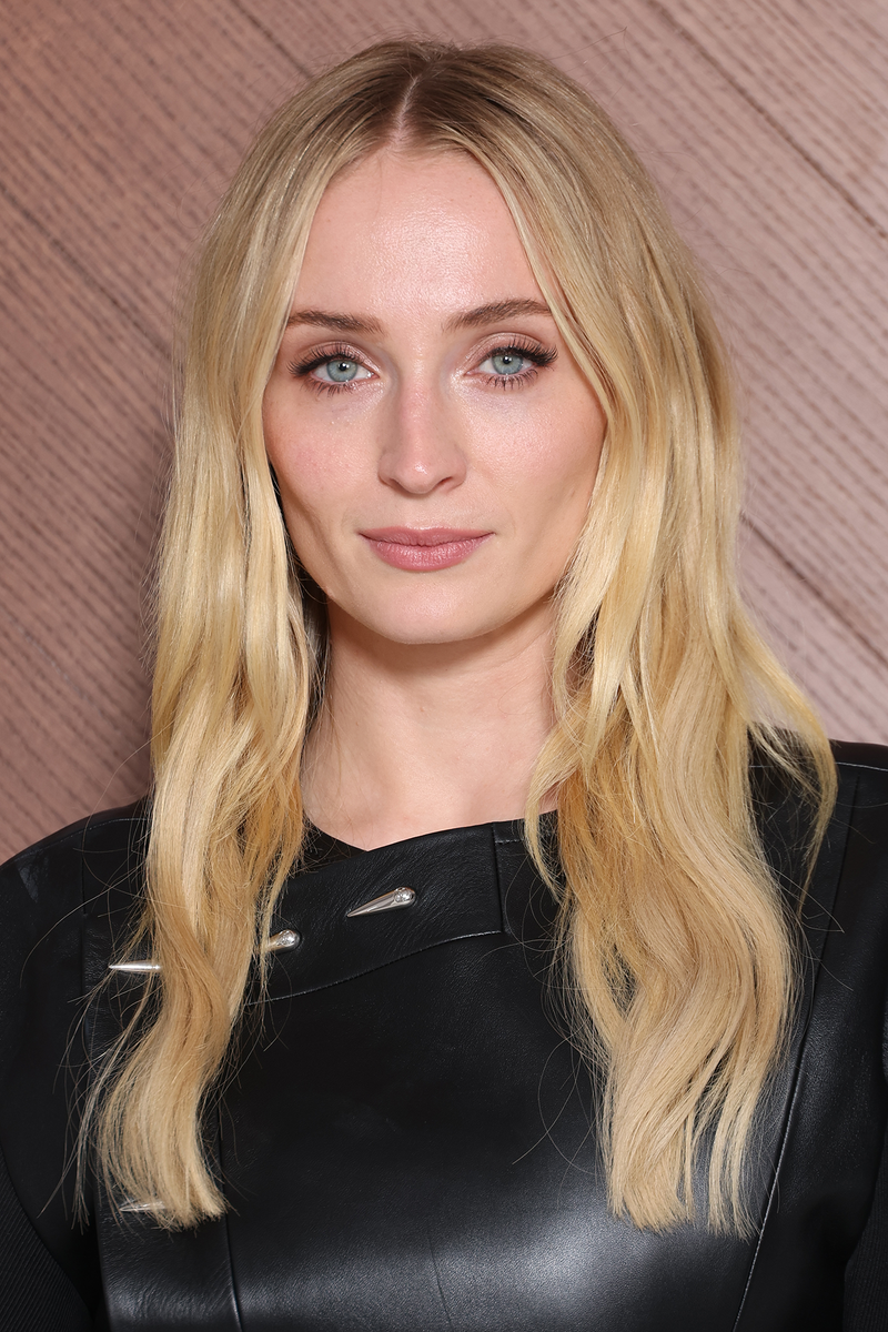 Sophie Turner unveiled a new 'butter blonde' hair shade at PFW