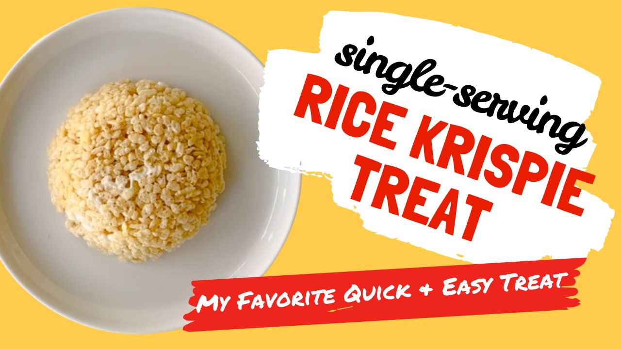 Single-Serving Rice Krispie Treat