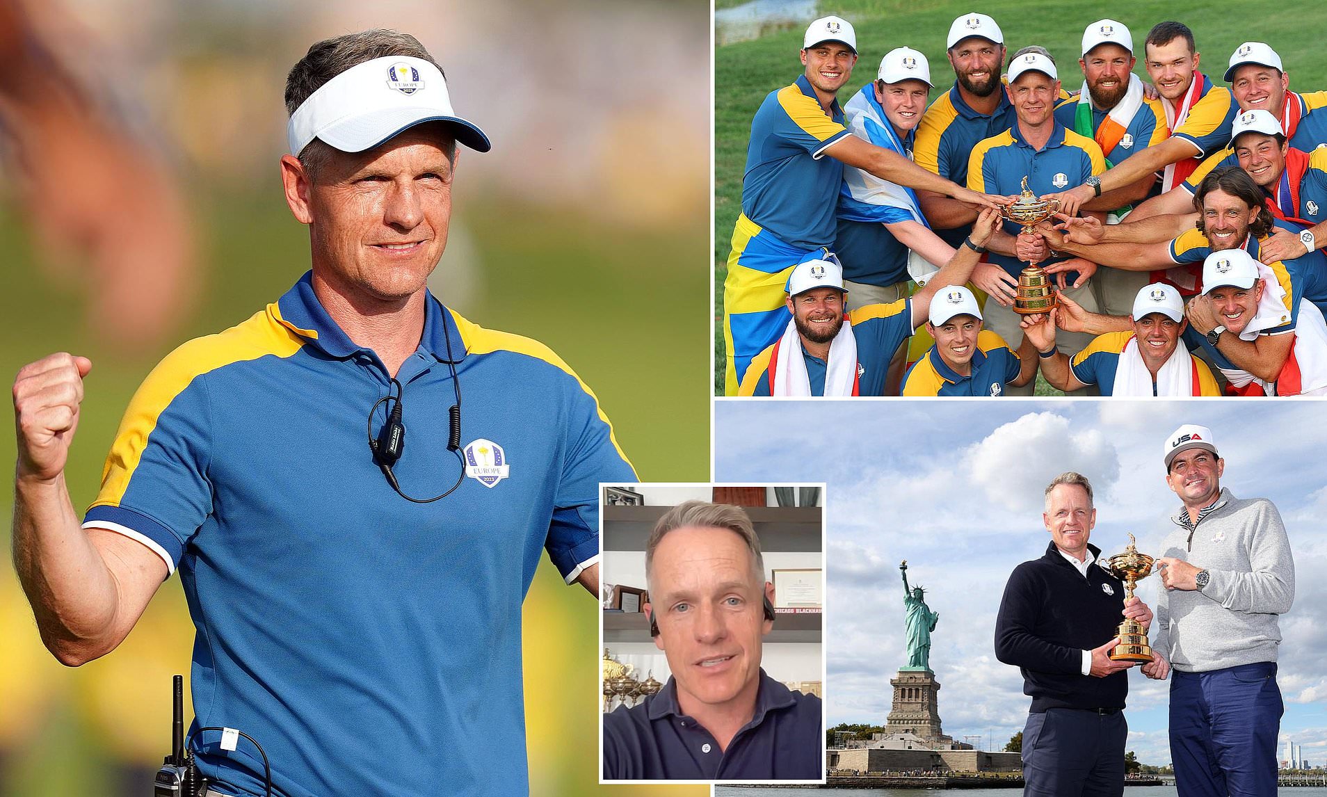 Luke Donald lifts the lid on why European players 'overwhelmingly' refused to be paid at the ...
