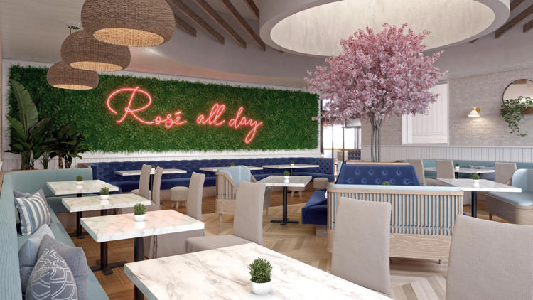 A four-story rooftop bar restaurant is opening soon in Downtown Dallas