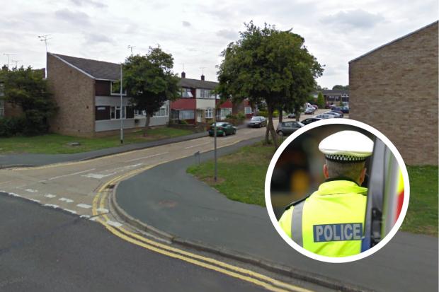 Teenage cyclist driven at and attacked by gang of yobs in Basildon street