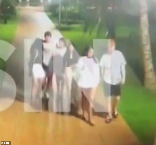 Haunting footage shows missing student walking to Dominican beach