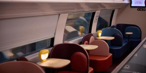 EN IMAGES - SNCF : mezzanine, première et seconde classes... Découvrez l'intérieur du futur TGV M