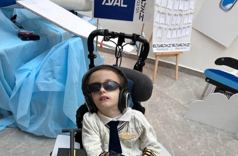 ALEH and El Al team up for an unforgettable Purim for disabled children