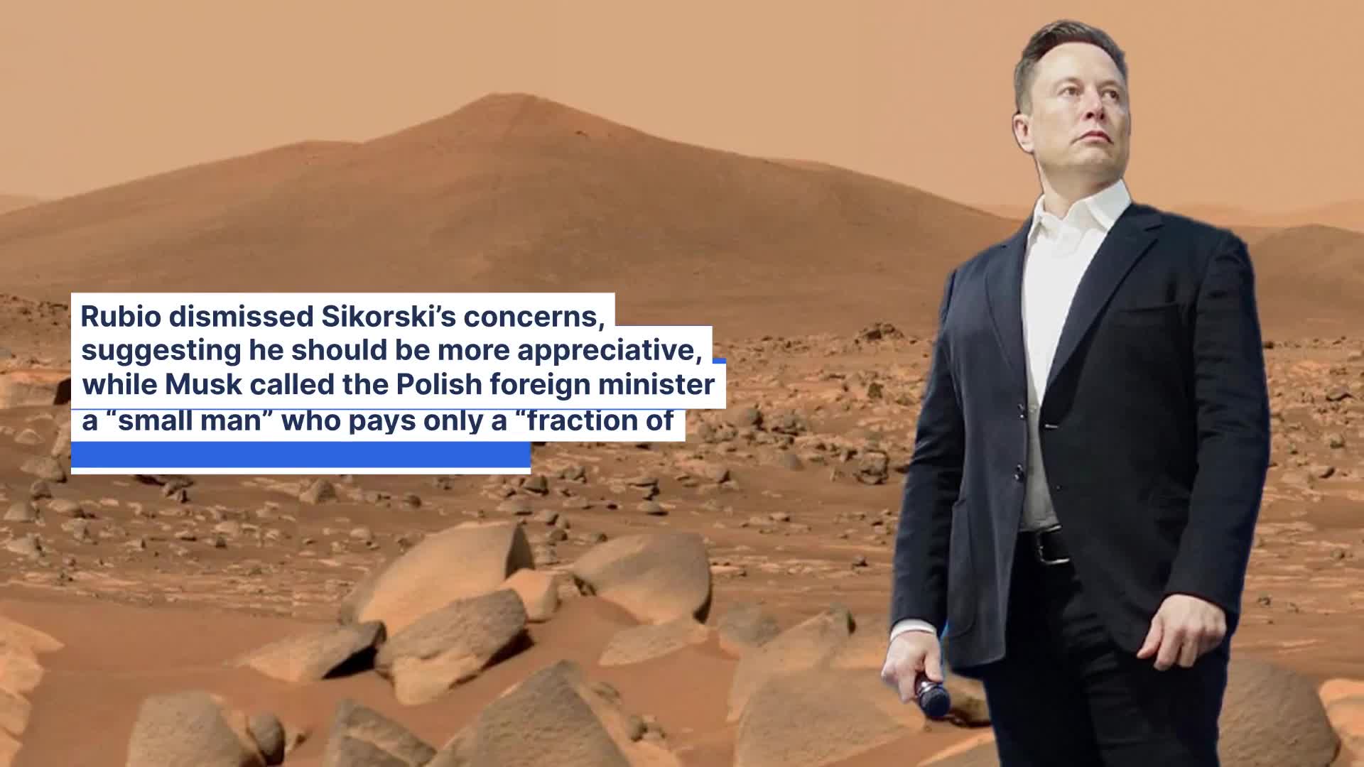 Elon Musk, Marco Rubio Clash With Polish Minister Over Starlink in ...