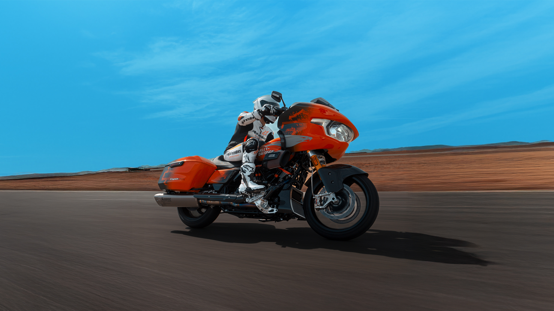 New Harley Davidson Baggers Racer