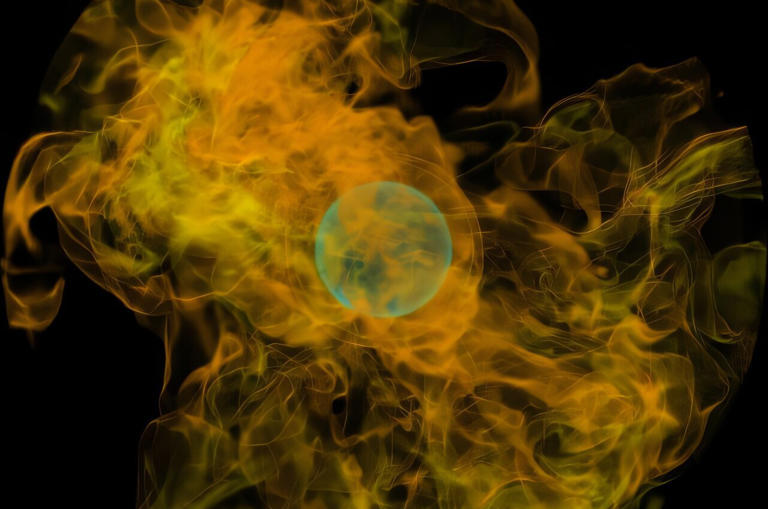 Supernova simulations show that low-mass star in binary system J0453 ...