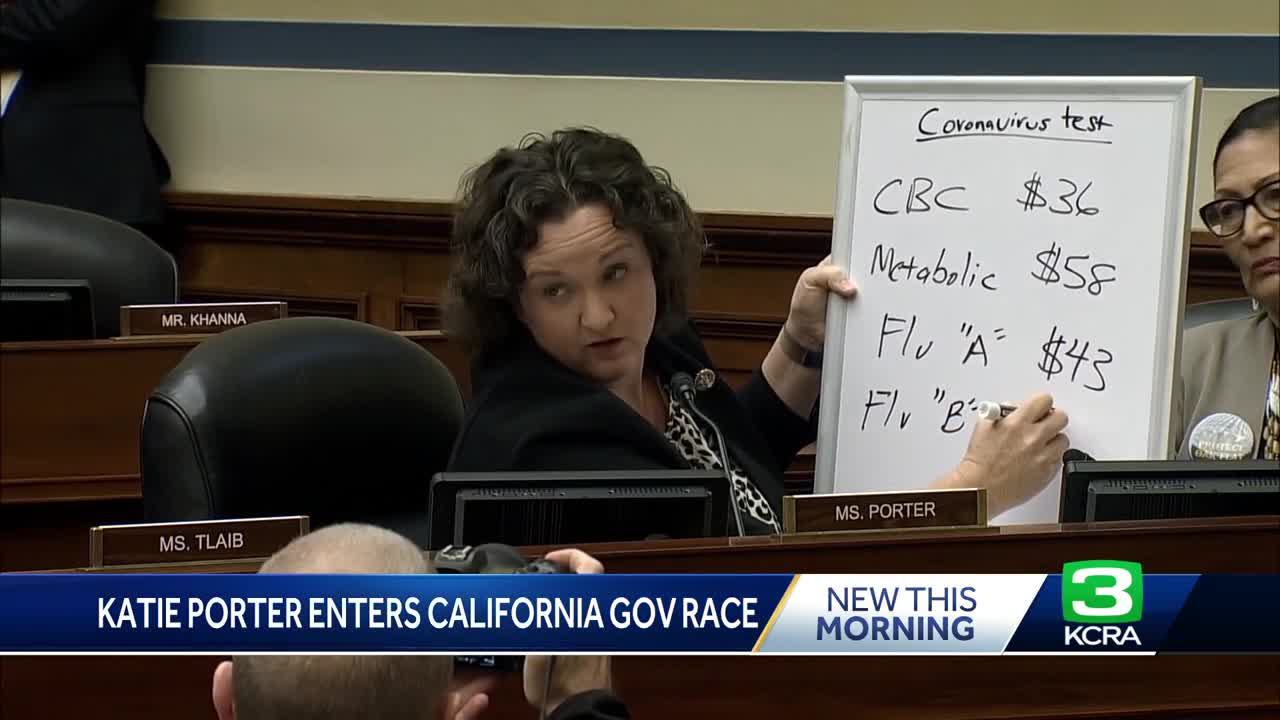 Katie Porter announces 2026 run for California governor