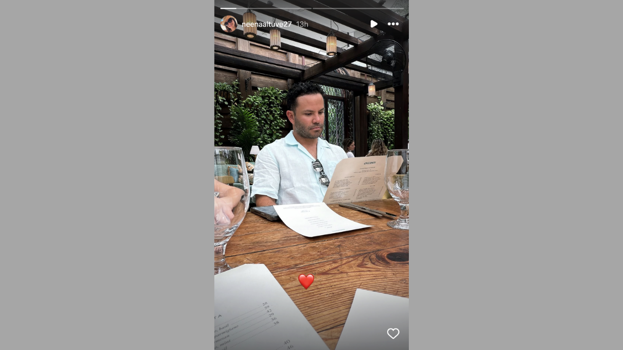 Jose Altuve's wife Nina gushes over Astros star's stylish lunch-date ...