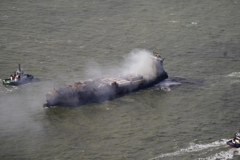 Cargo ship oil tanker collision: What is the damage in the North Sea ...