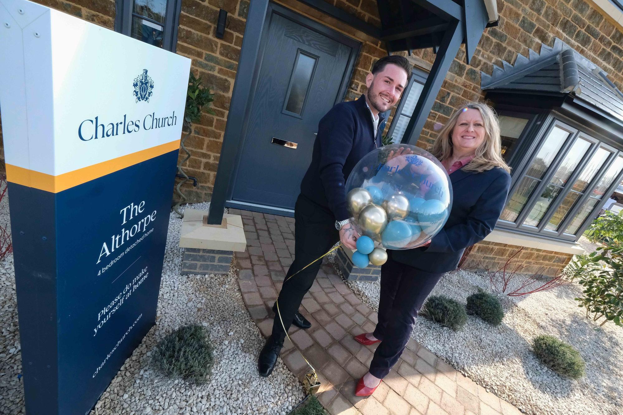 Charles Church debuts refresh at Northamptonshire development