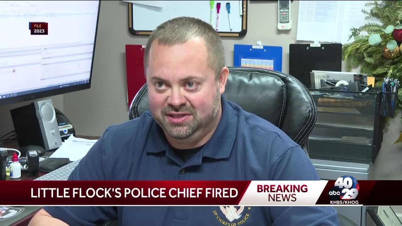 Little Flock Police Chief Fired