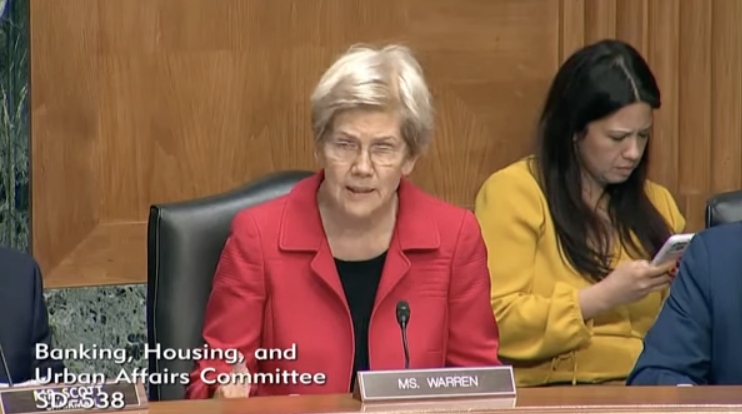 Senator Warren Opposes CFPB, CEA, FHFA, & BIS Nominees, Warning of “Scammers, Frauders, and Cheats”